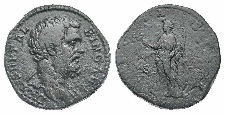 Clodius Albinus. As Caesar, A.D. 193-195. AE sestertius. Rome mint ...