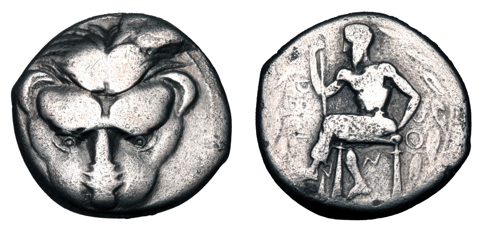 BRUTTIUM, Rhegion. 461-420 BC. AR Tetradrachm. - Agora Auctions